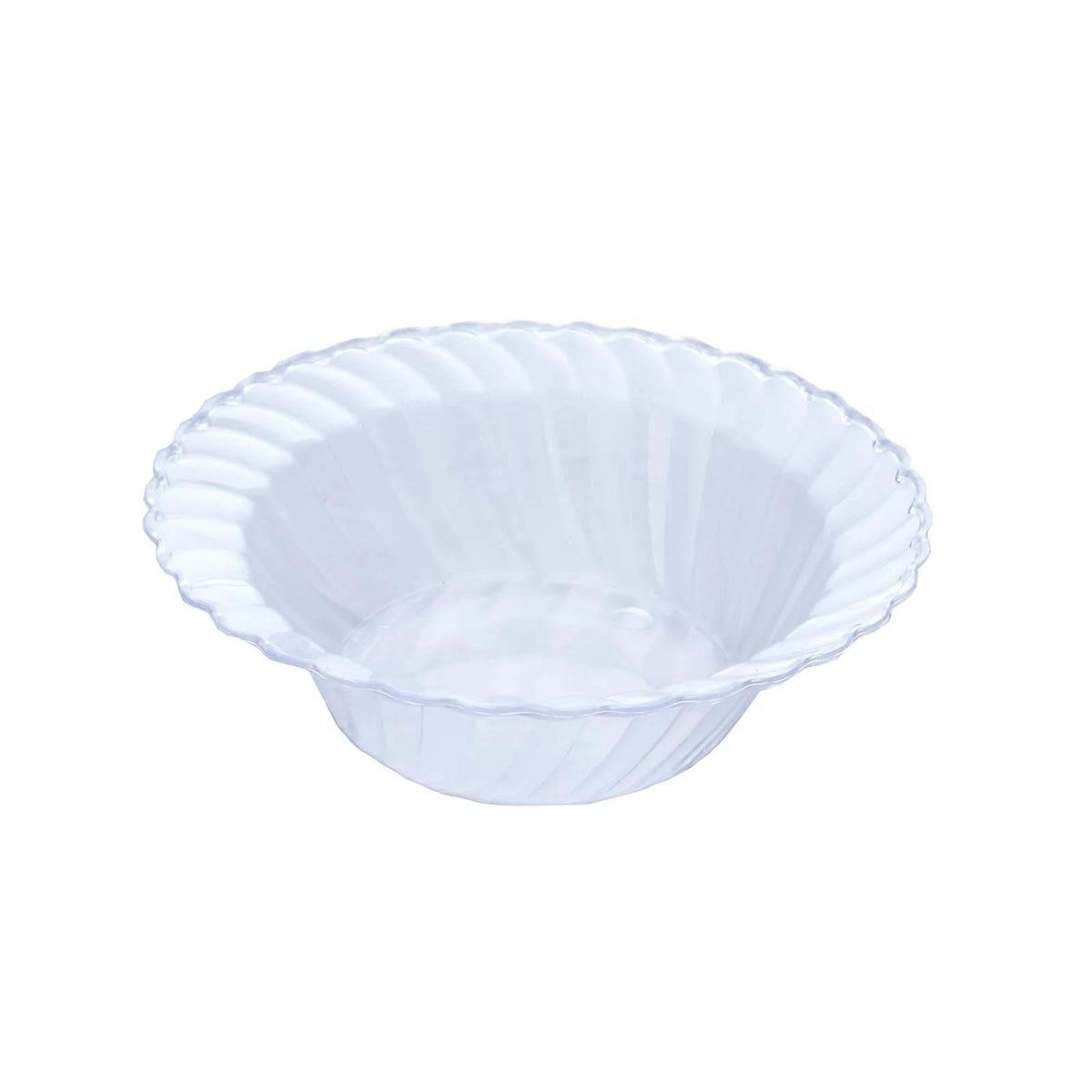 10 Clear 5 oz Flared Plastic Dessert Ice Cream Bowls — LeilaniWholesale