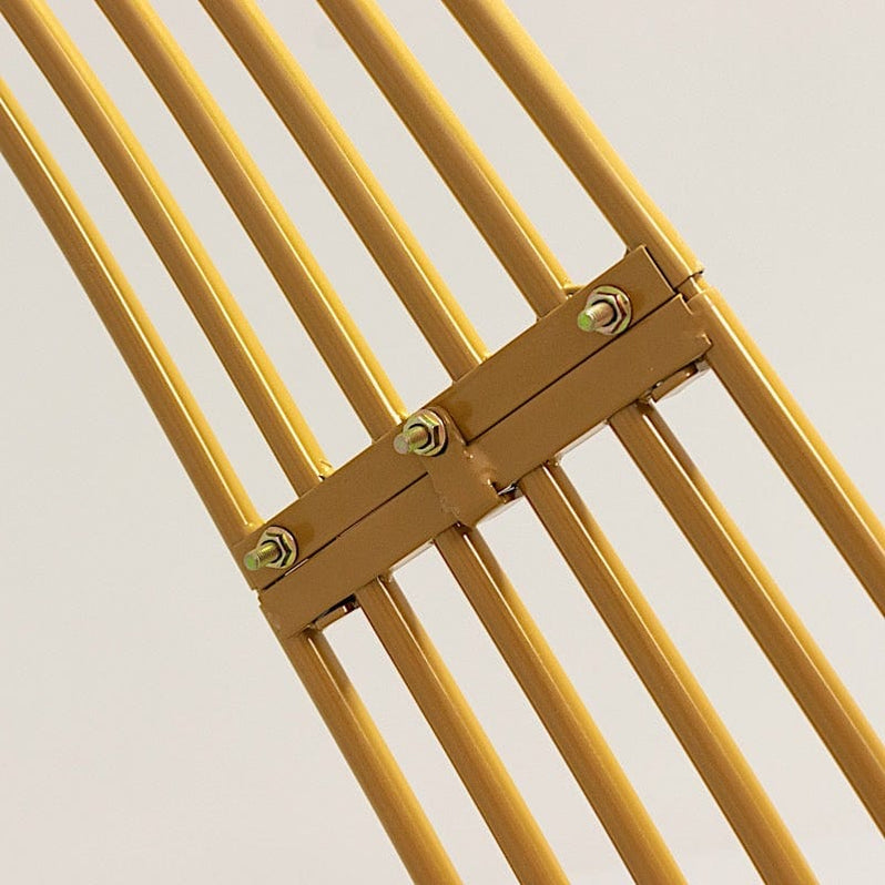 8 ft x 7.3 ft Heavy-Duty Backdrop Stand Metal Wedding Arch - Gold — LeilaniWholesale