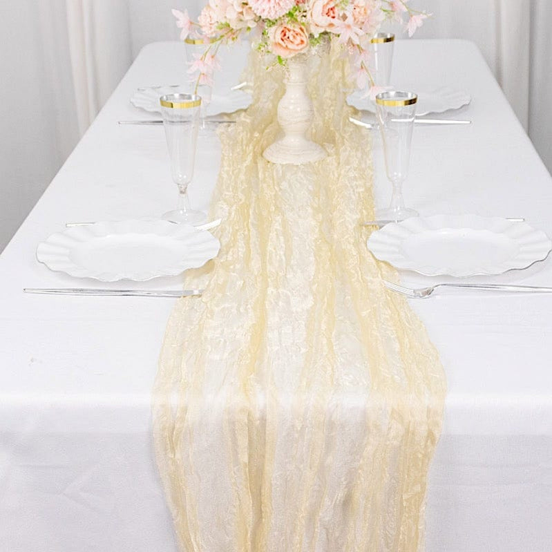 Table Runners | Fabric Banquet Table Runners - LeilaniWholesale.com