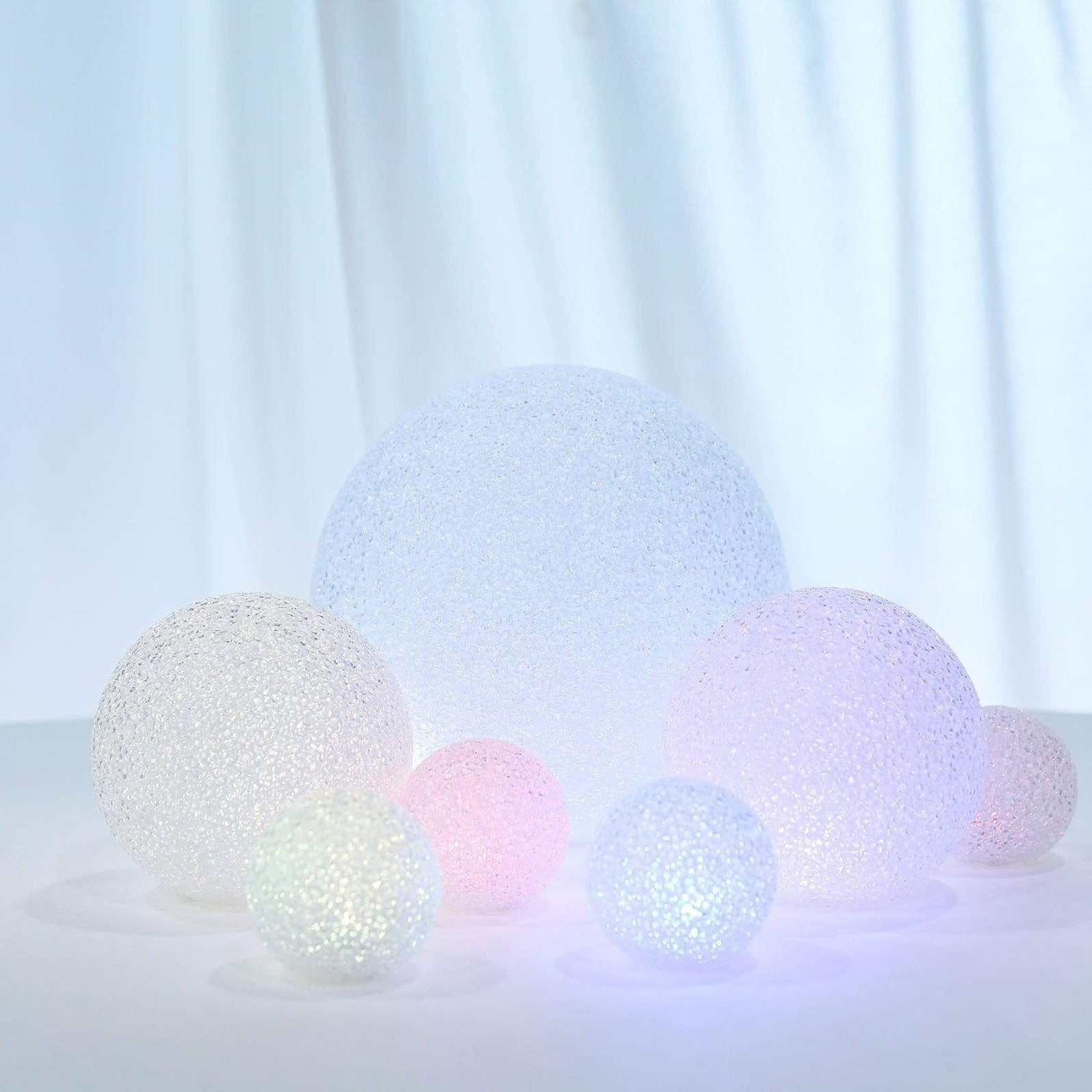 10" wide LED Orb Battery Operated Ball Light - Assorted — LeilaniWholesale