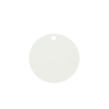 100 2" wide Round Paper Gift Tags - Black and White — LeilaniWholesale