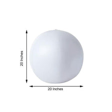 20" LED Ball Orb Inflatable Floating Pool Light - Assorted ...