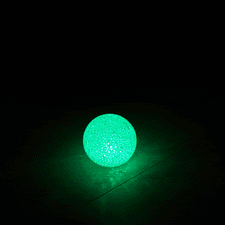 4 pcs 3" wide LED Orbs Battery Operated Ball Lights - Assorted ...