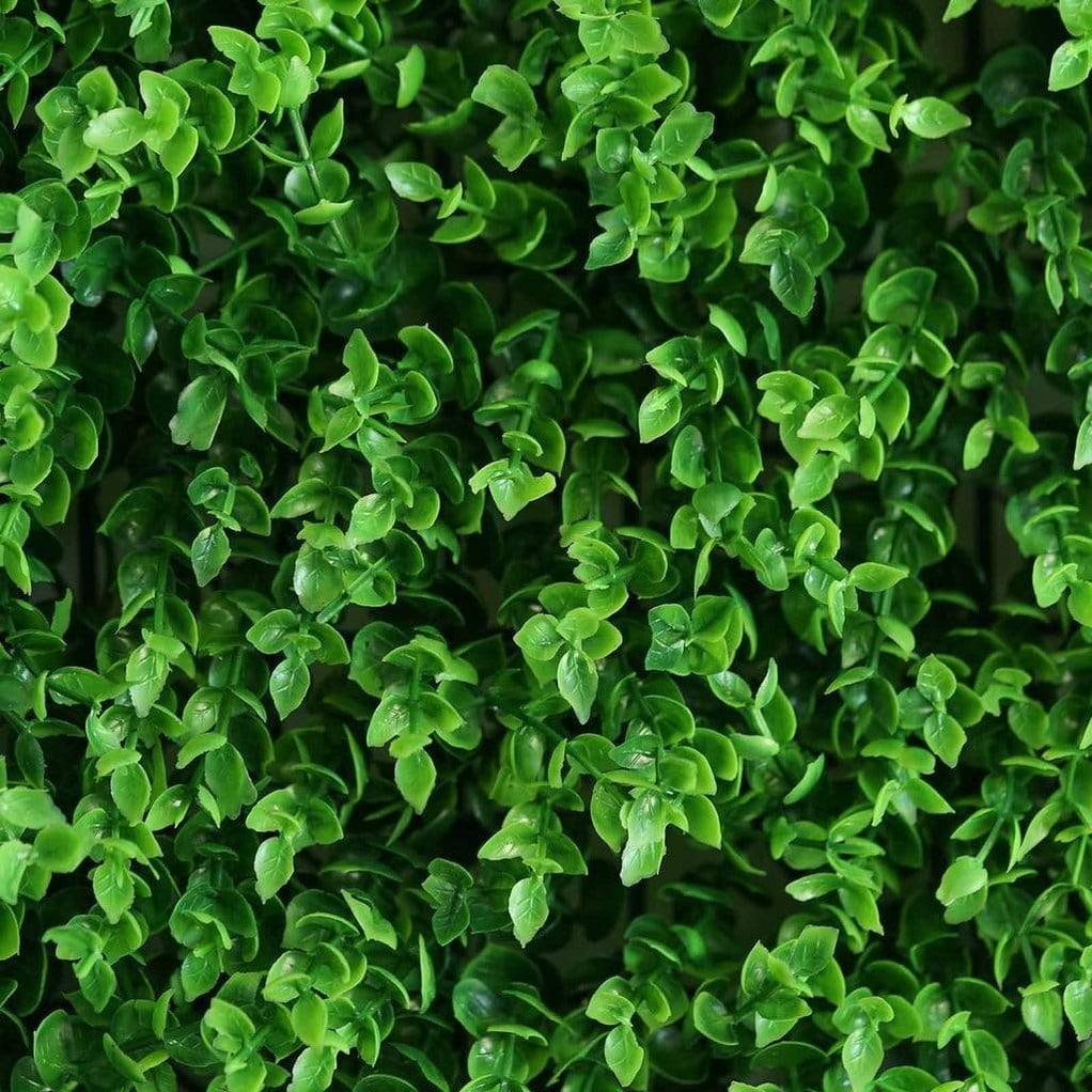 4 pcs Artificial Mini Leaves UV Protected Wall Backdrop Panels 11 sq f ...