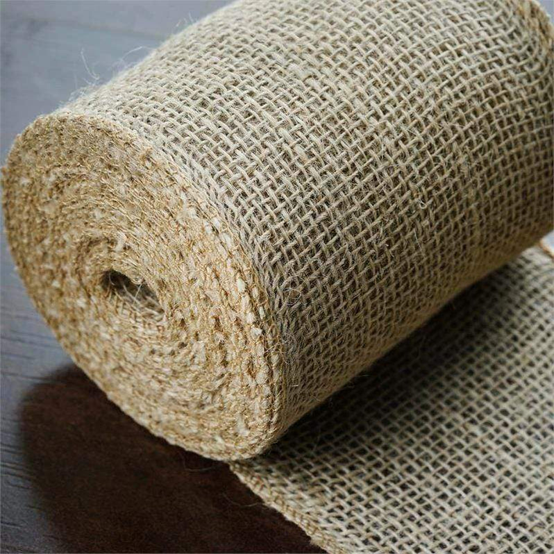 5" x 10 yards Burlap Fabric Bolt - Natural — LeilaniWholesale